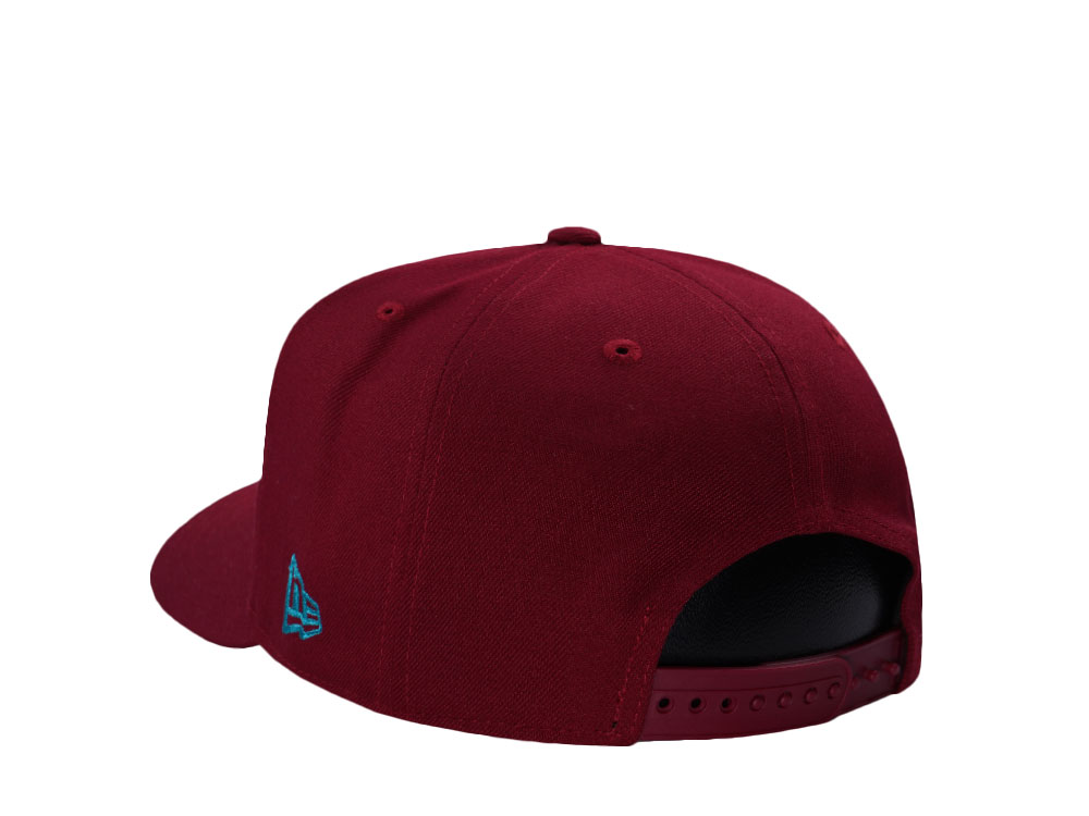 Blank Red New Era Snapback